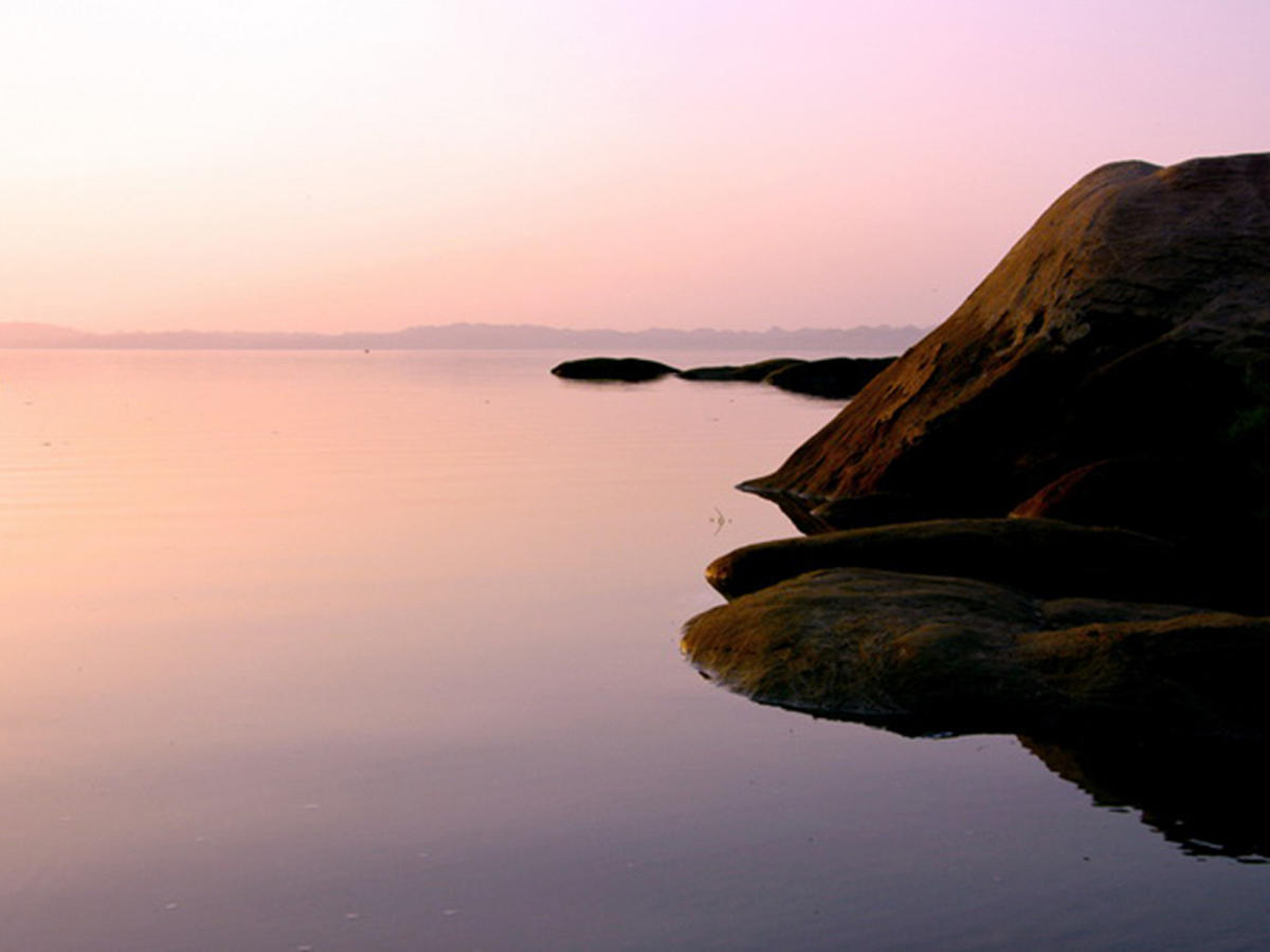 Beauty of Mingachevir reservoir PHOTO