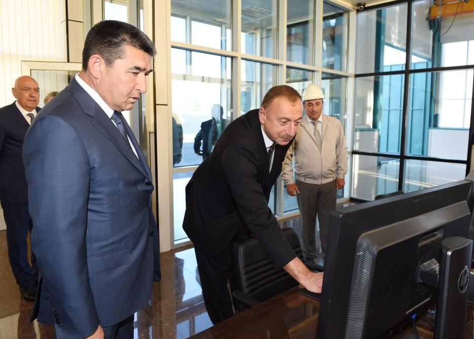 President Aliyev visits Azerbaijan's Ismayilli region [ PHOTO]