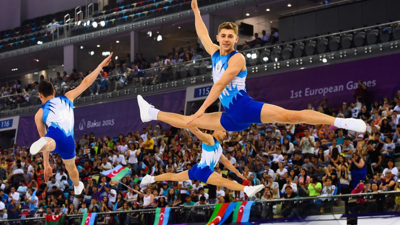 National competitions season launches with Aerobic Gymnastics event