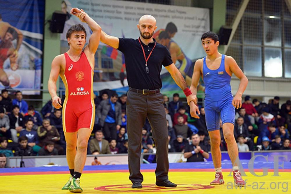 Azerbaijani wrestlers grab 5 medals in Dagestan [PHOTO]