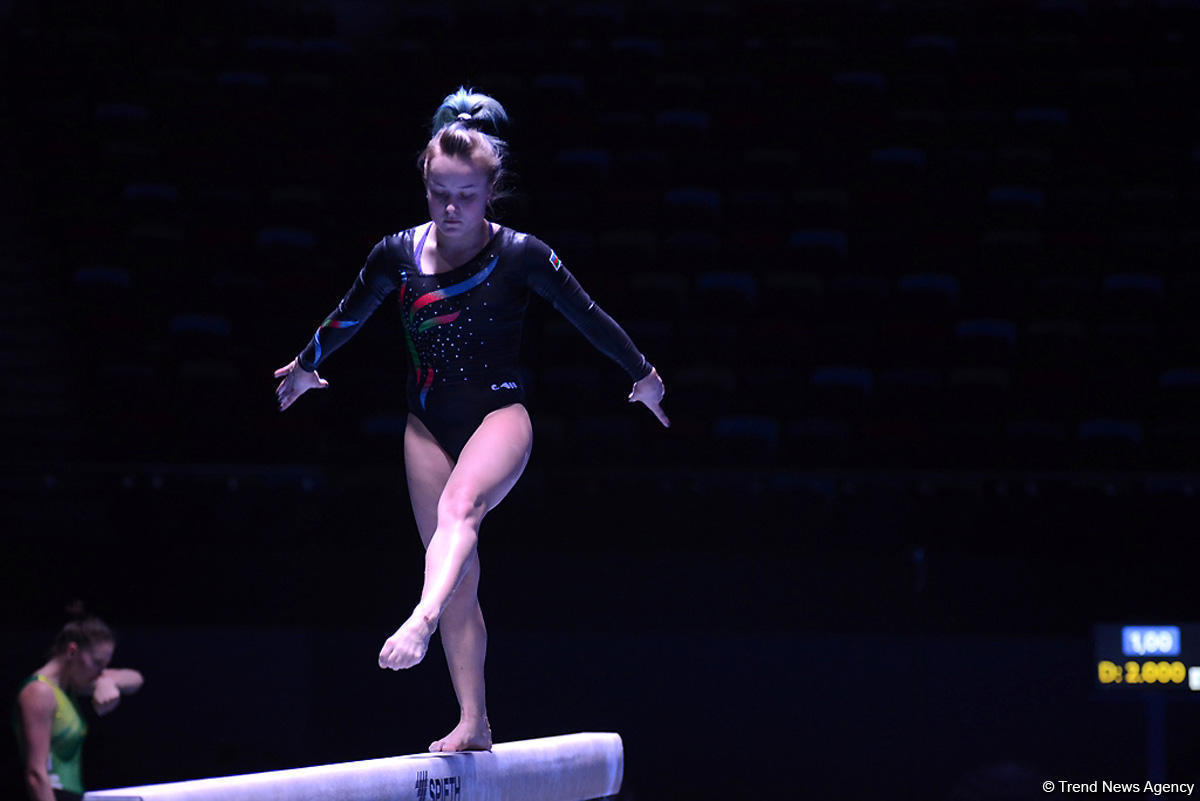 Podium training starts for Baku World Cup in artistic gymnastics [PHOTO]