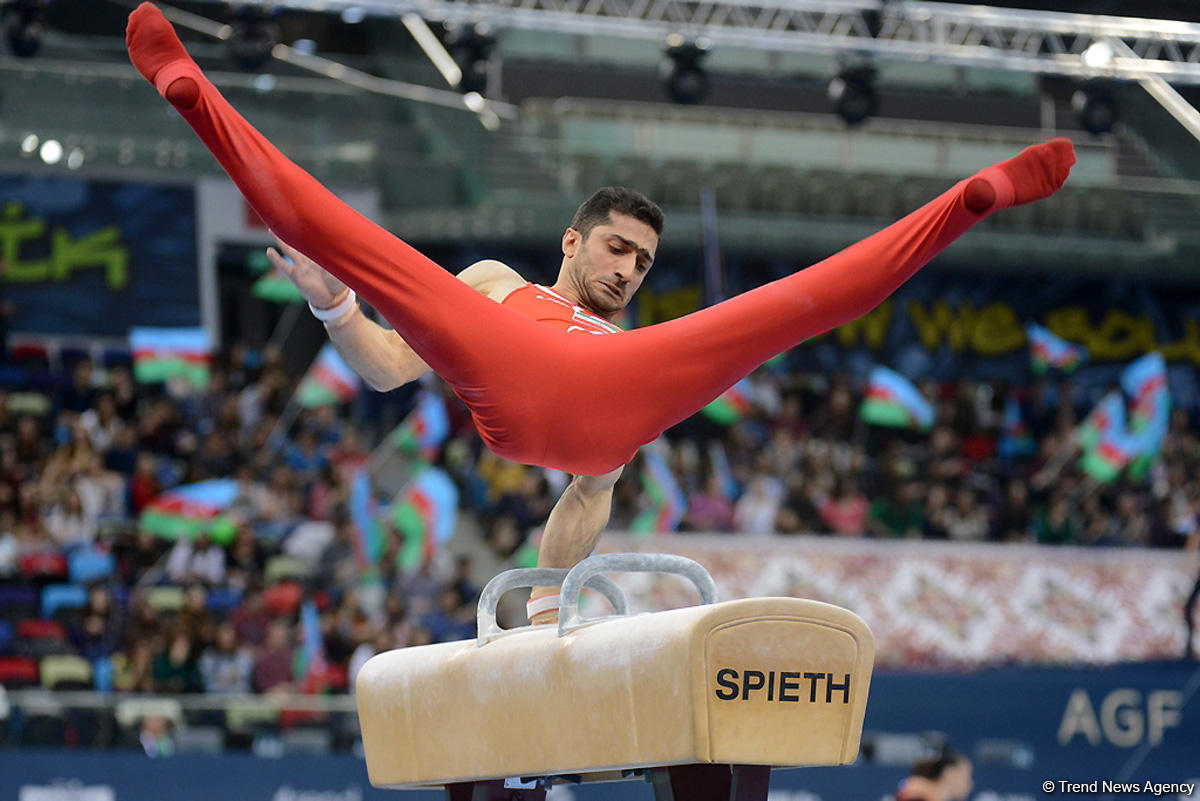 Day 4 of FIG World Cup in artistic gymnastics in Baku [PHOTO]