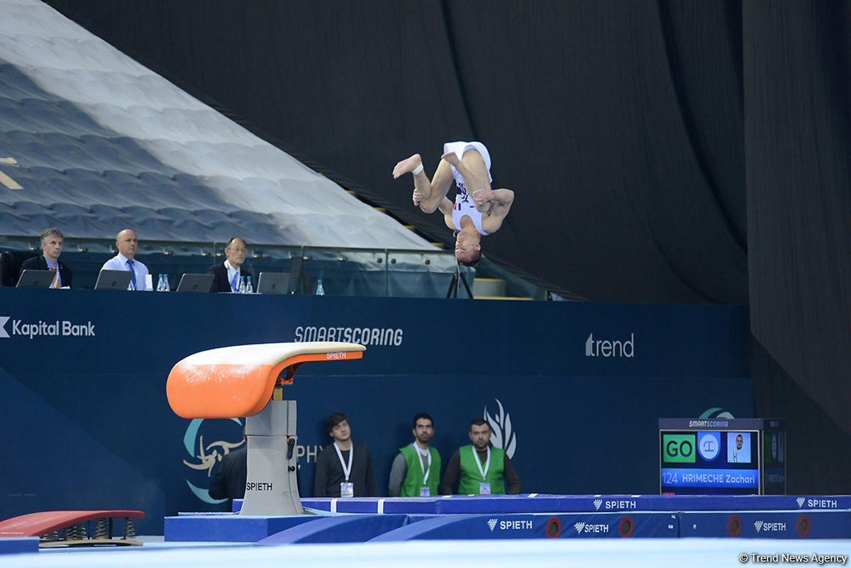 Day 4 of FIG World Cup in artistic gymnastics in Baku [PHOTO]