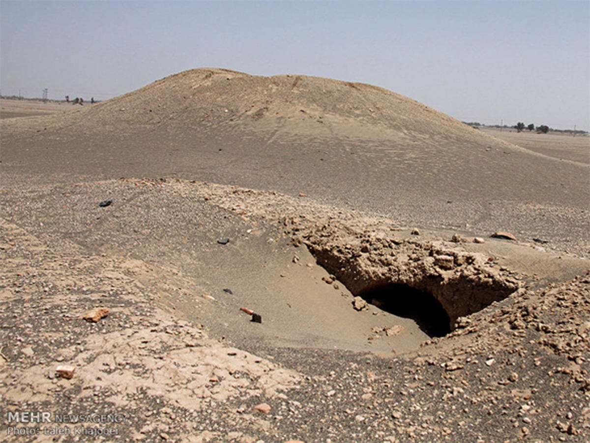 Sandstorm unearthed ancient city in Iran [PHOTO]