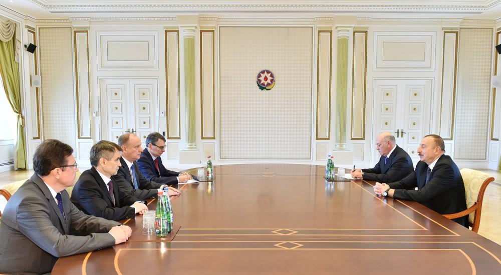 President Aliyev receives delegation led by Secretary of Russian ...