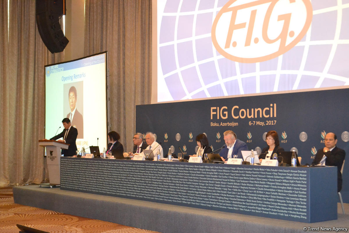 FIG Council’s annual meeting starts in Baku [PHOTO]