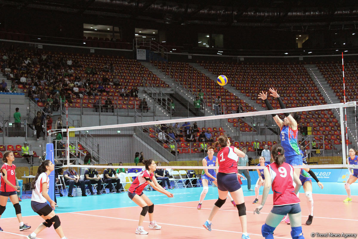 Baku 2017 volleyball competitions as caught on camera [PHOTO]