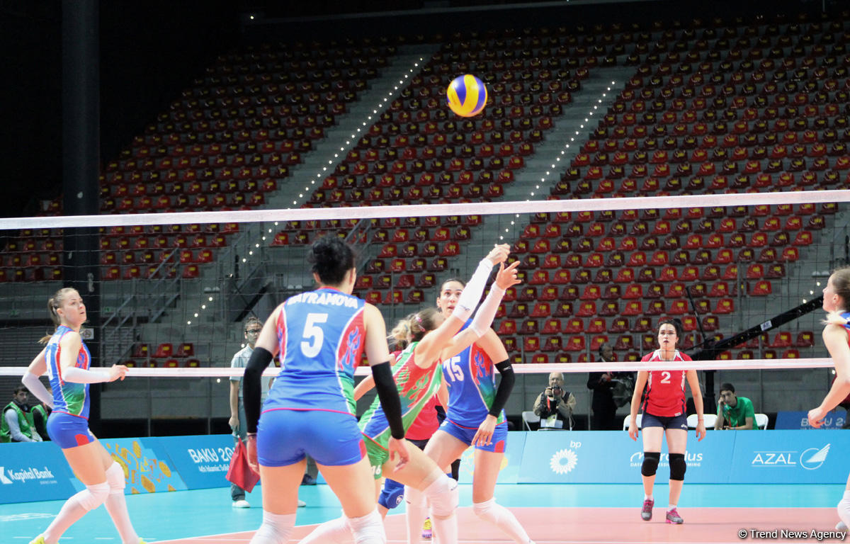Baku 2017 volleyball competitions as caught on camera [PHOTO]
