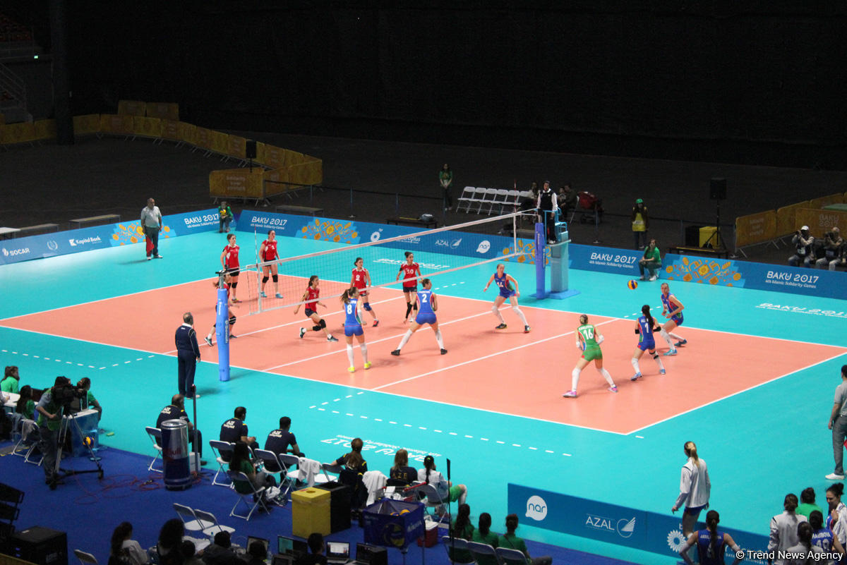 Baku 2017 volleyball competitions as caught on camera [PHOTO]