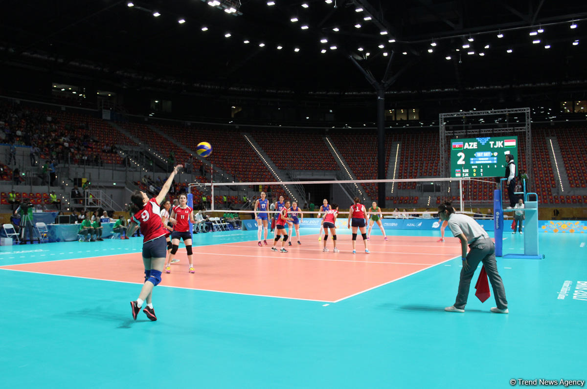 Baku 2017 volleyball competitions as caught on camera [PHOTO]