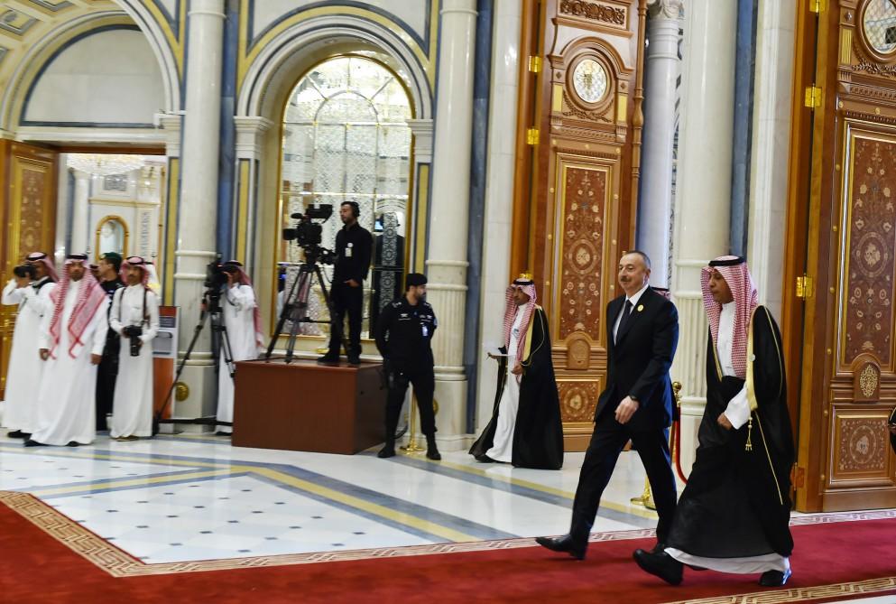 Riyadh hosted Arab Islamic American Summit President Ilham Aliyev ...