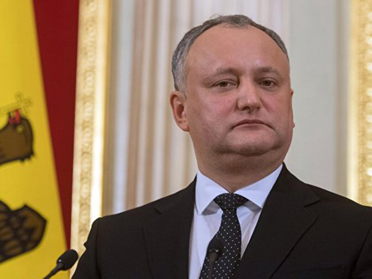 Moldovan president heads to Baku