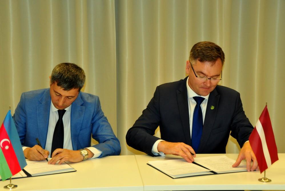Azerbaijan, Latvia keep developing interregional cooperation [PHOTO]