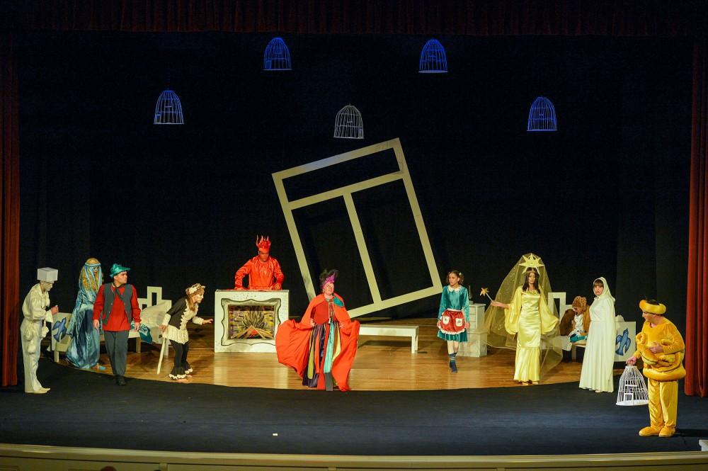 "Blue Bird" play staged in Nakhchivan [PHOTO]