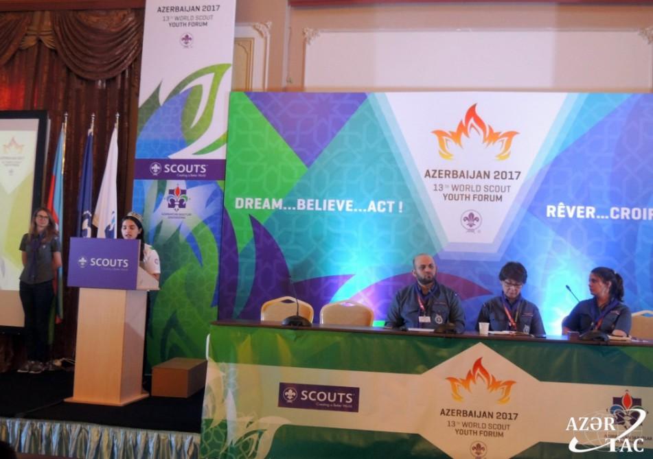 World Youth Scout Forum kicks off in Gabala [PHOTO]