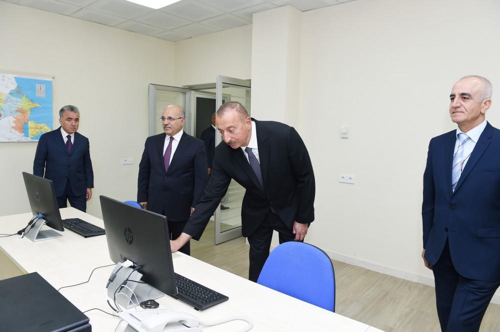 President Ilham Aliyev viewed Samukh Agroenergy Residential Complex [PHOTO]