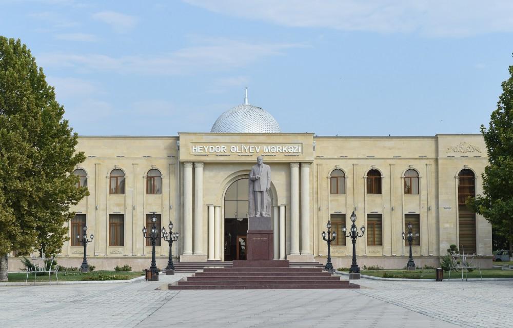 Ilham Aliyev arrives in Samukh district for visit [PHOTO]