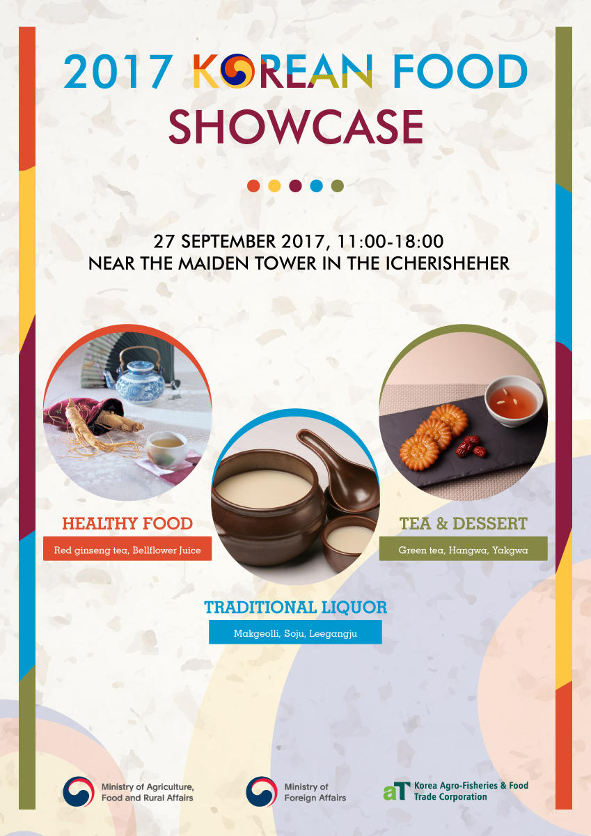 Korean Food Showcase in Baku