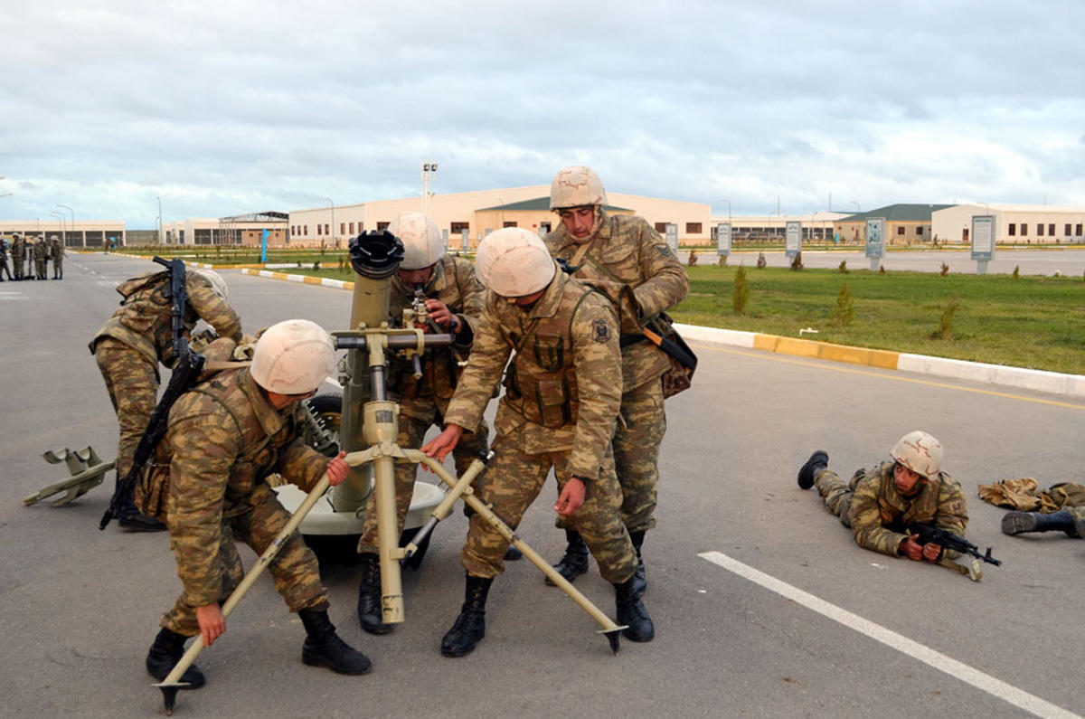 Artillery competitions conducted in Azerbaijan [PHOTO]