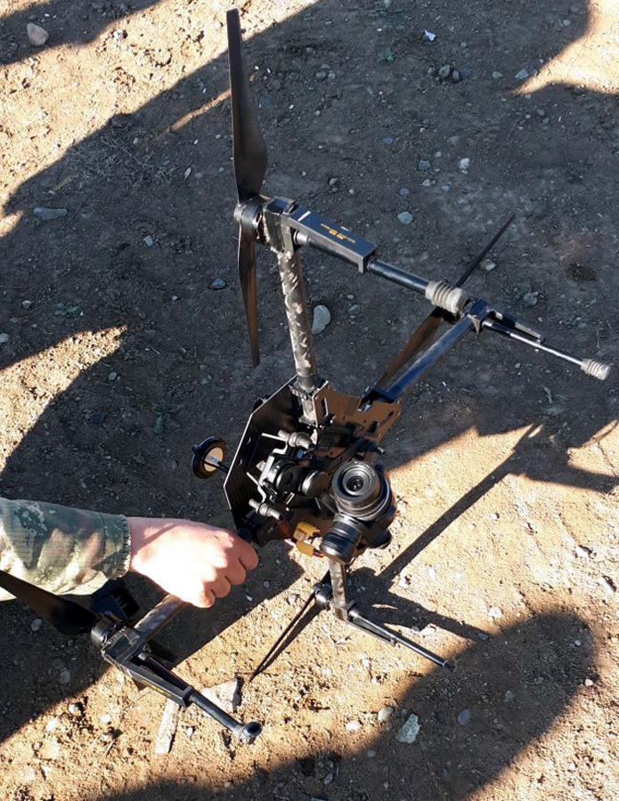Azerbaijani army shoots down Armenian drone [UPDATE]