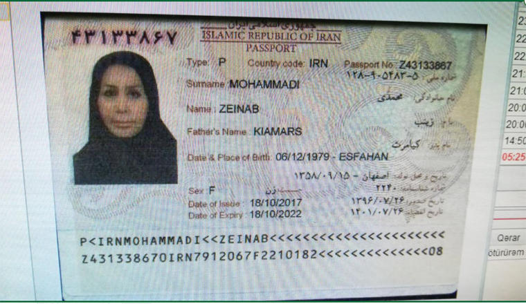 Two Iranian females detained while trying to leave Baku with fake IDs ...