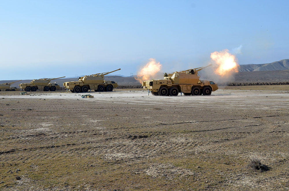Azerbaijan’s rocket, artillery formations conduct live-fire exercises ...