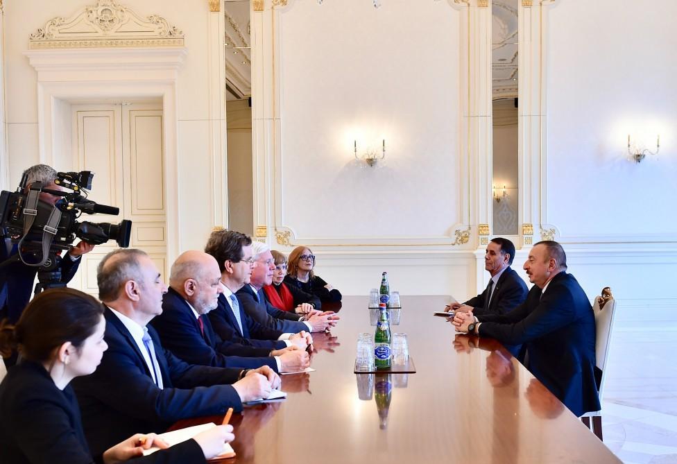 President Aliyev receives delegation led by President of American ...