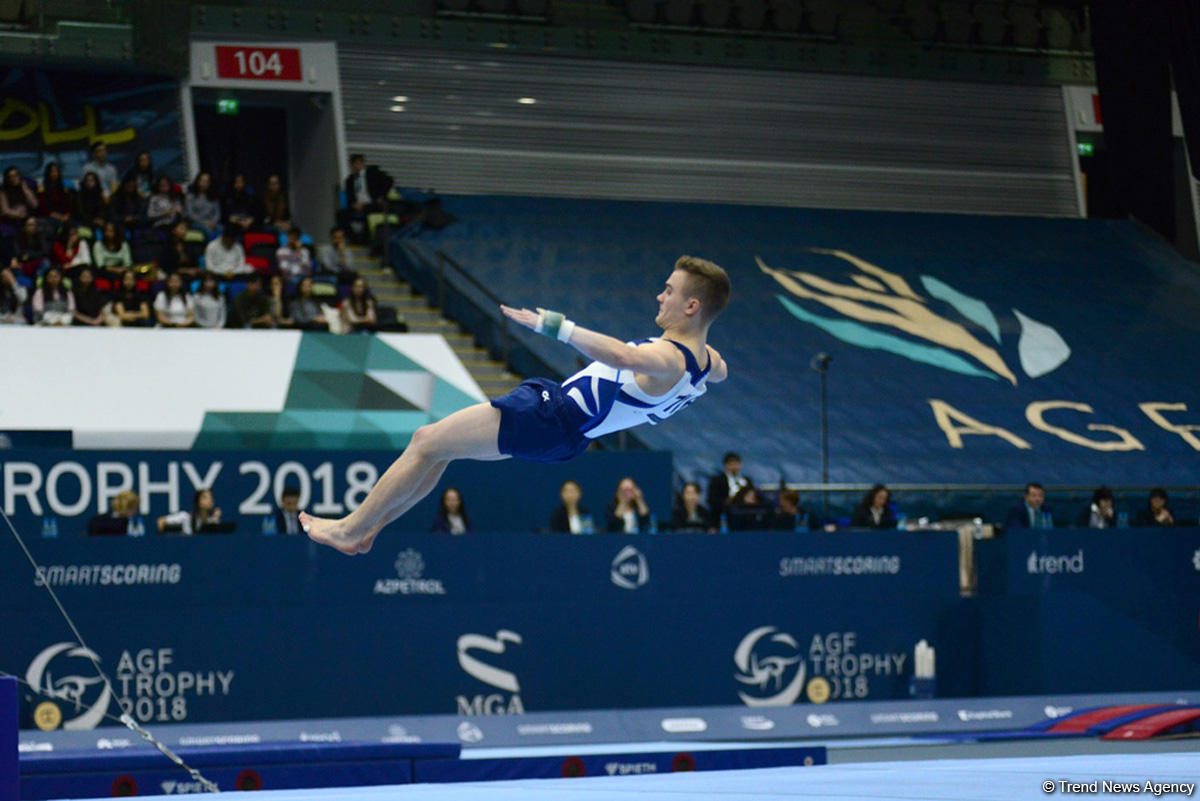 Day 1 of finals of FIG Artistic Gymnastics World Cup kicks off in Baku ...