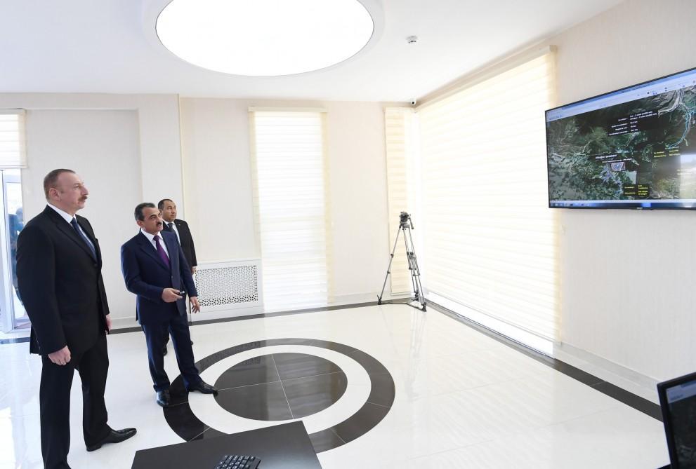 President Aliyev attends ceremony to launch drinking water supply in ...