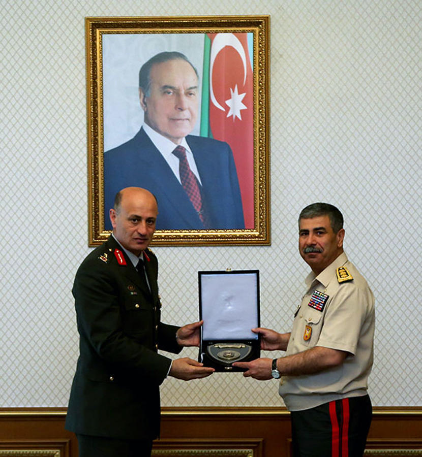 Minister Hasanov meets heads of military educational institutions of ...