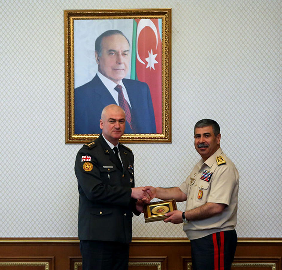 Minister Hasanov meets heads of military educational institutions of ...