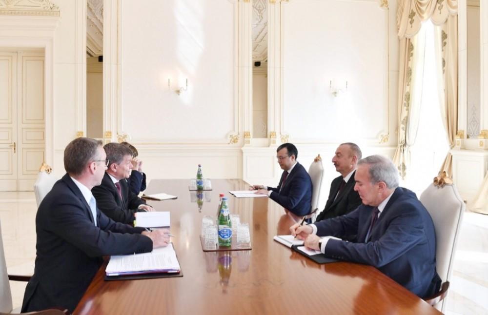 President Aliyev receives delegation led by ILO director-general [UPDATE]