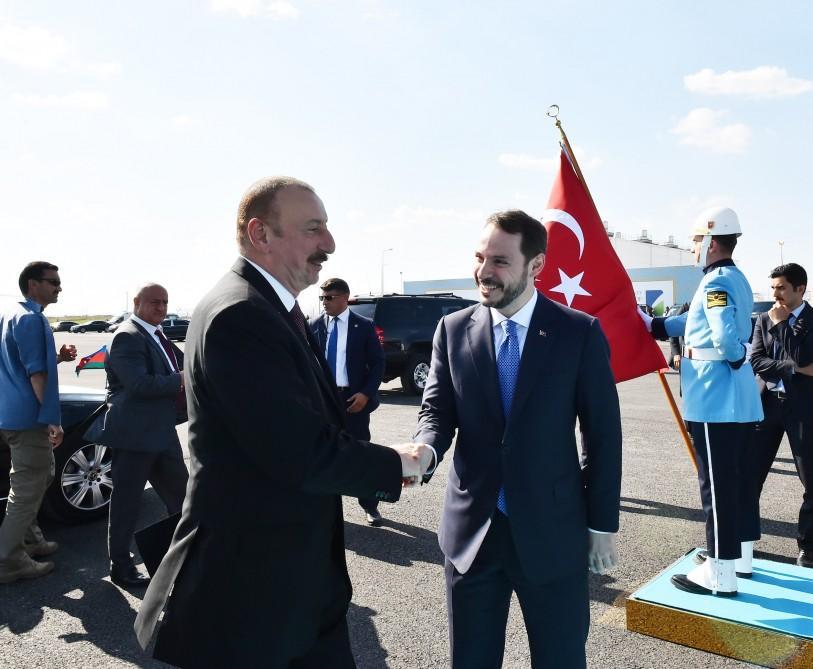 President Aliyev attends TANAP opening ceremony in Turkey [PHOTO]