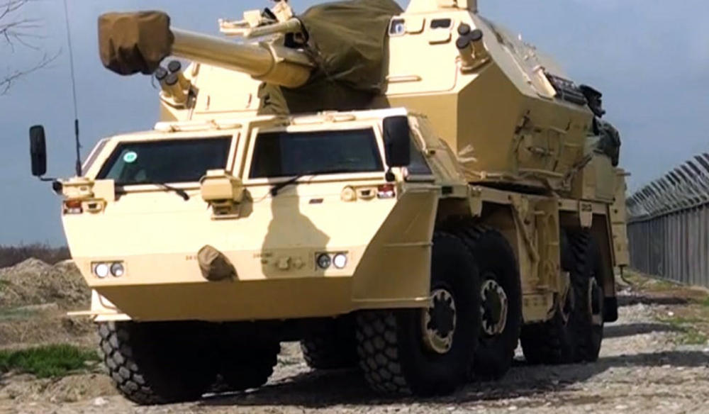 Azerbaijan’s Army conducts practical firing from self-propelled ...