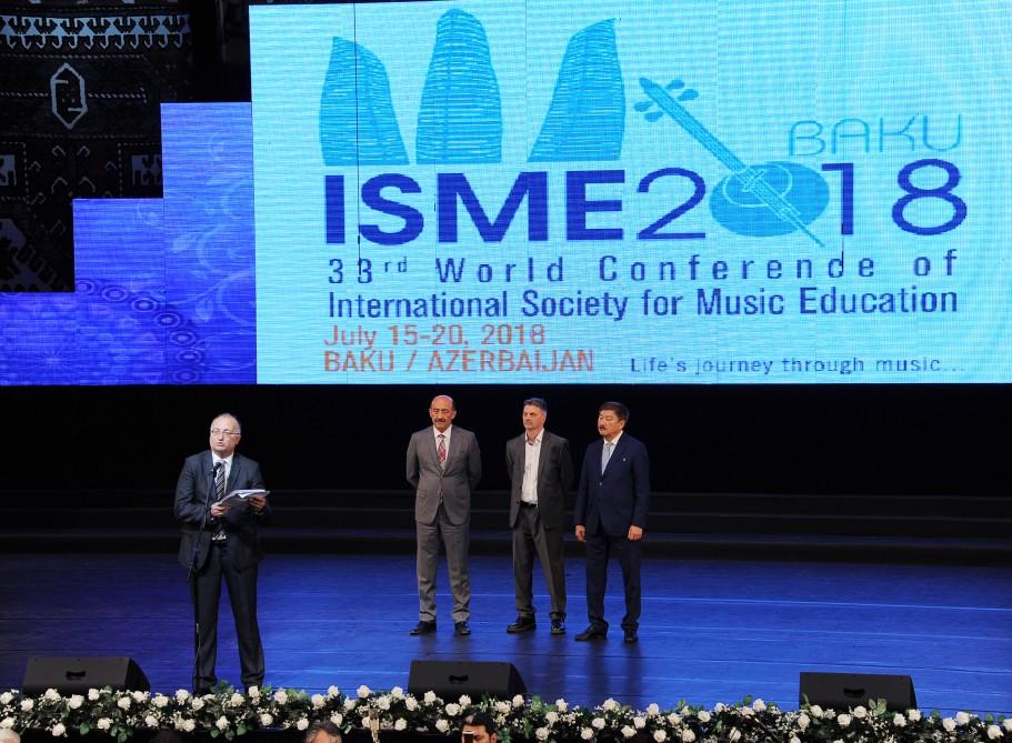 ISME 2018 World Conference solemnly opens in Baku [PHOTO]