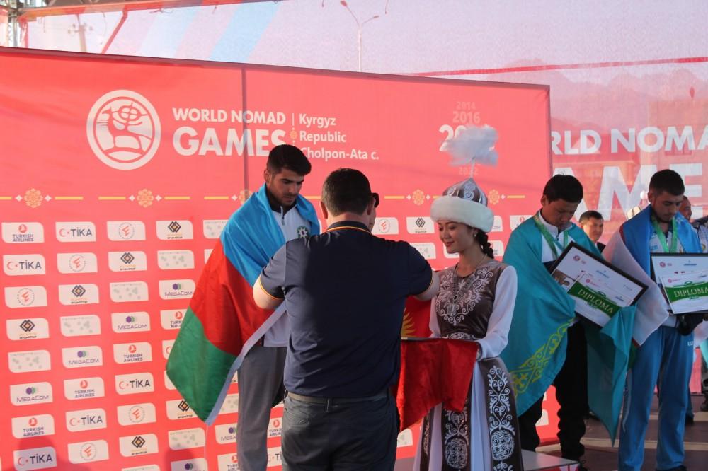 National team grabs three medals in World Nomad Games