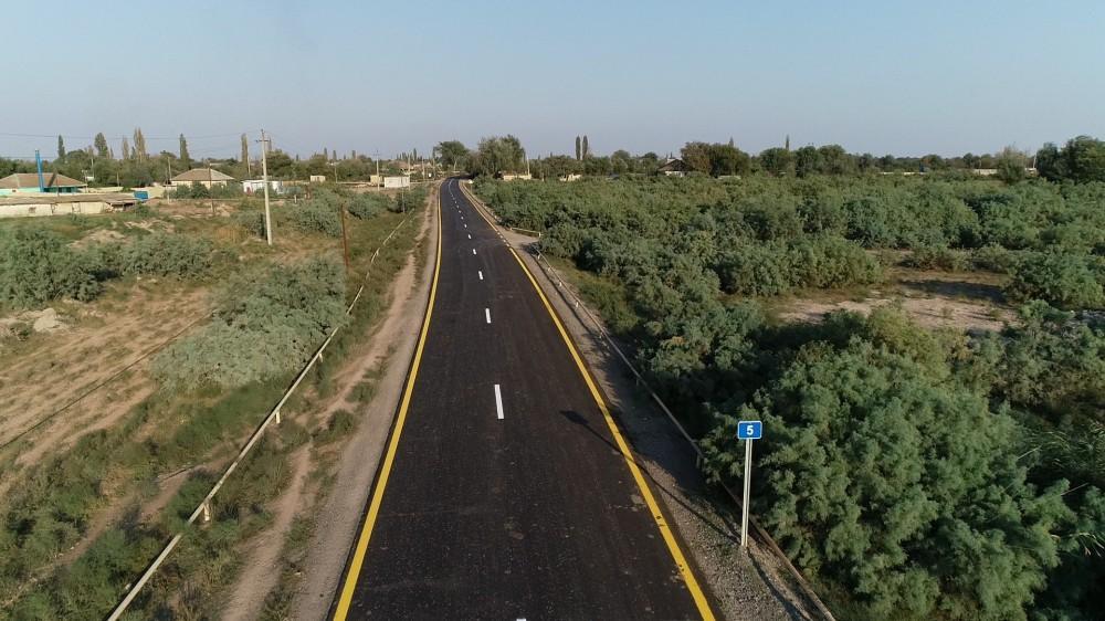 President Aliyev inaugurates Imishli-Otuziki-Garagashli highway [PHOTO]
