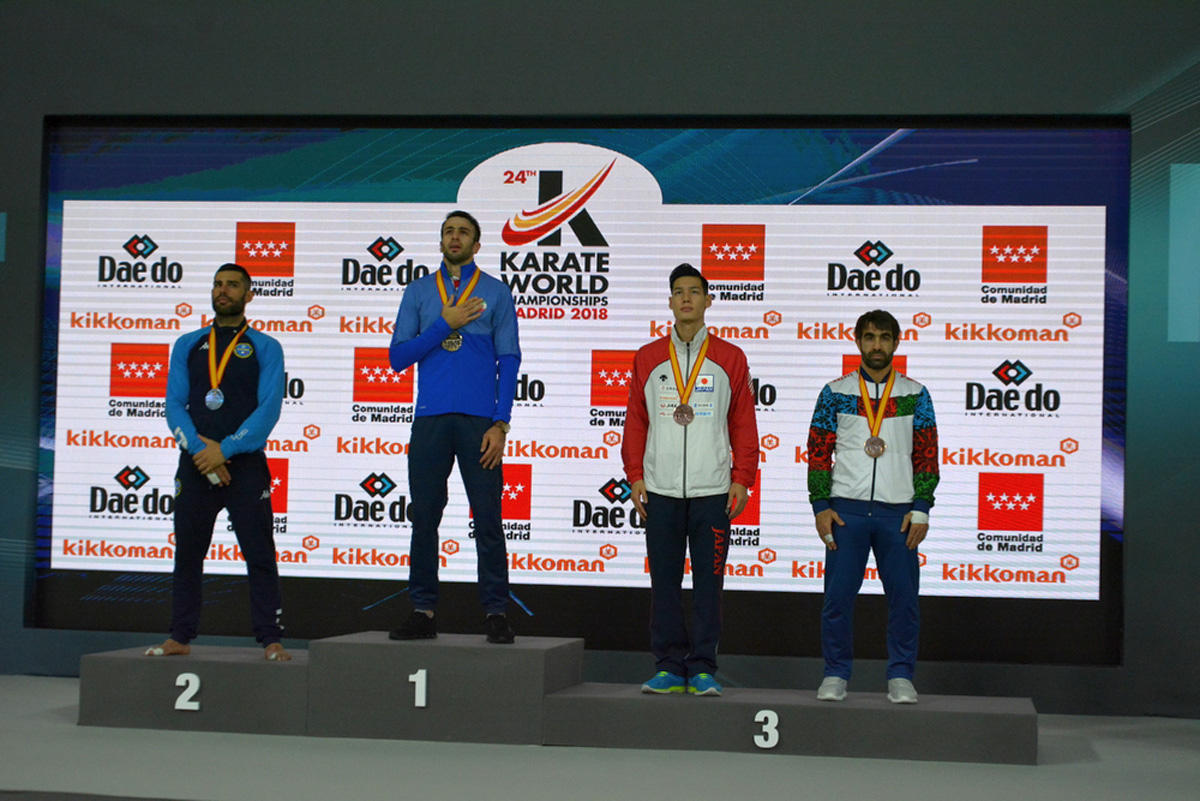 National Karate fighters grab three medals at World Championships