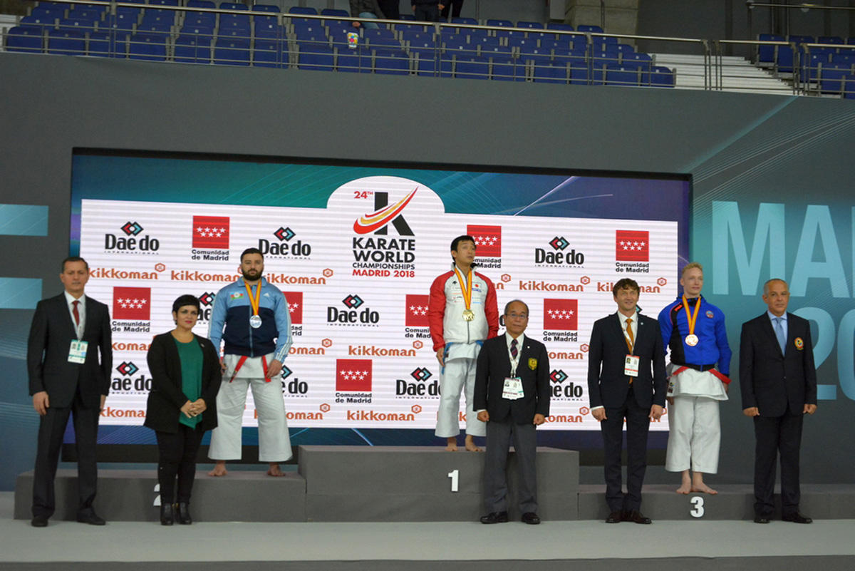 National Karate fighters grab three medals at World Championships