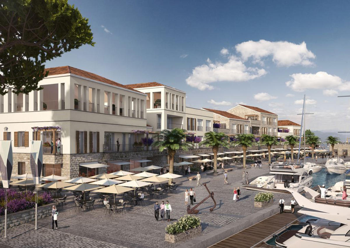 Inspiring waterfront resort Portonovi opening in 2019 [PHOTO]