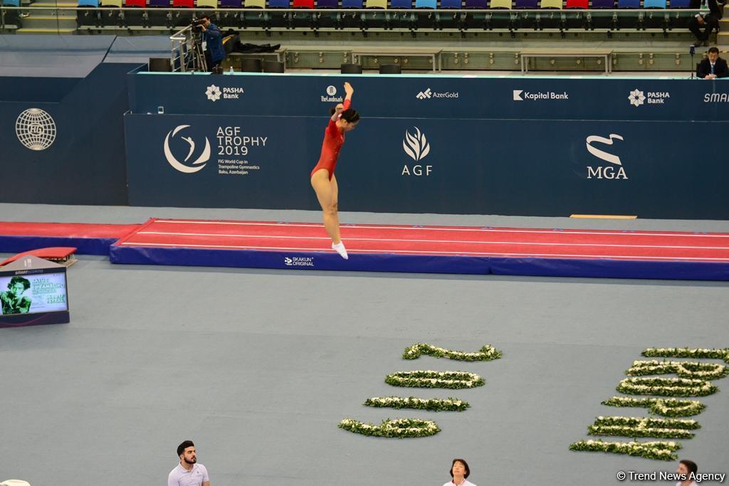 Chinese athlete grabs gold in individual trampoline program in World ...