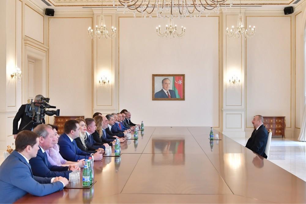 Ilham Aliyev: Different nationalities, religious communities live in ...