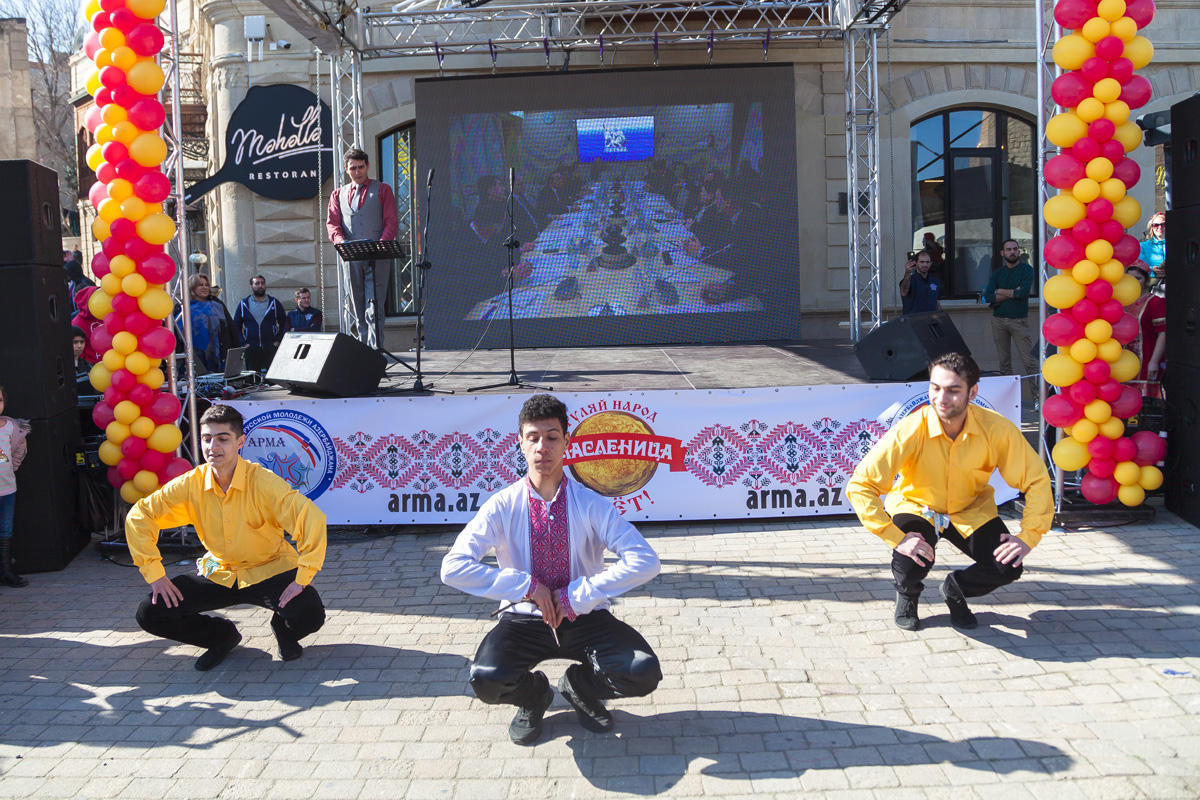 Baku celebrates Slavic folk festival [UPDATE]