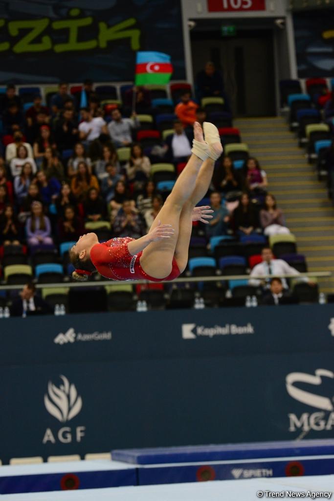 Final competitions of FIG Artistic Gymnastics World Cup continue in ...