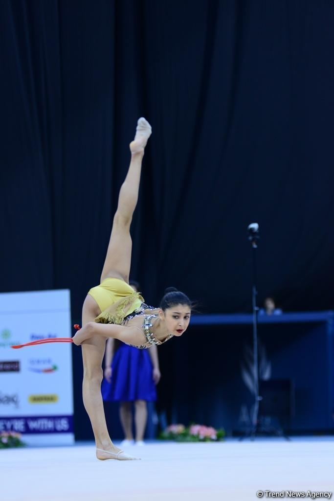 Second day of AGF 2nd Junior Trophy in Rhythmic Gymnastics tournament ...