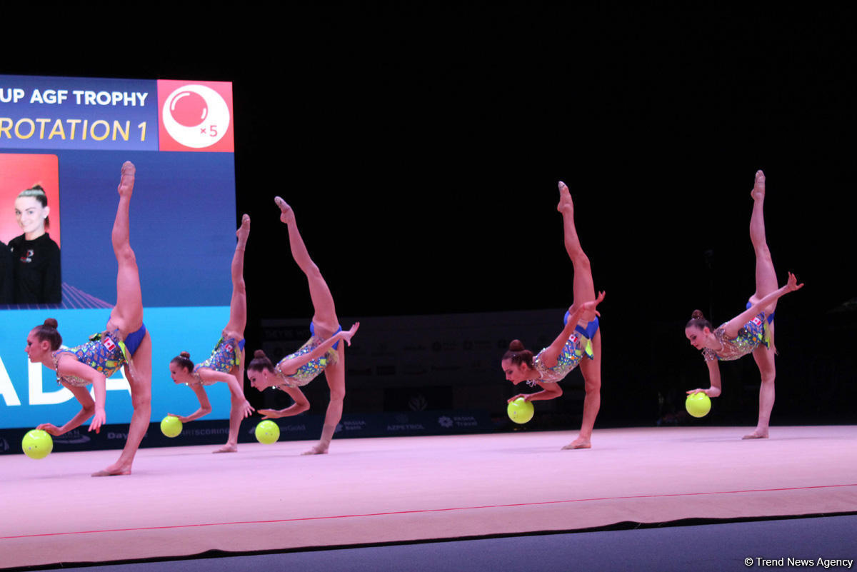 Baku holding qualifying competitions as part of FIG Rhythmic Gymnastics ...