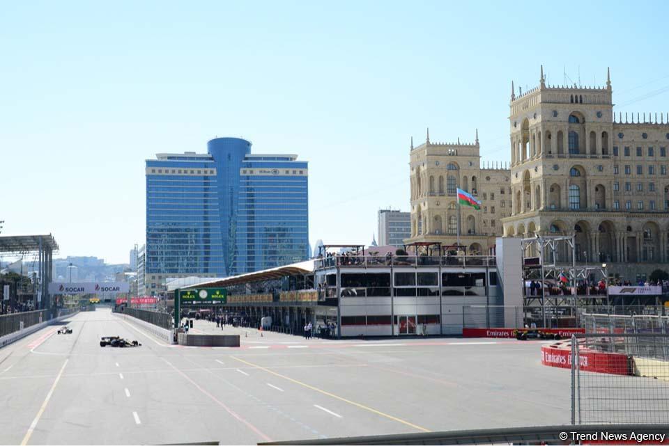 F1® Qualifying Session of Formula 1 SOCAR Azerbaijan Grand Prix 2019 ...