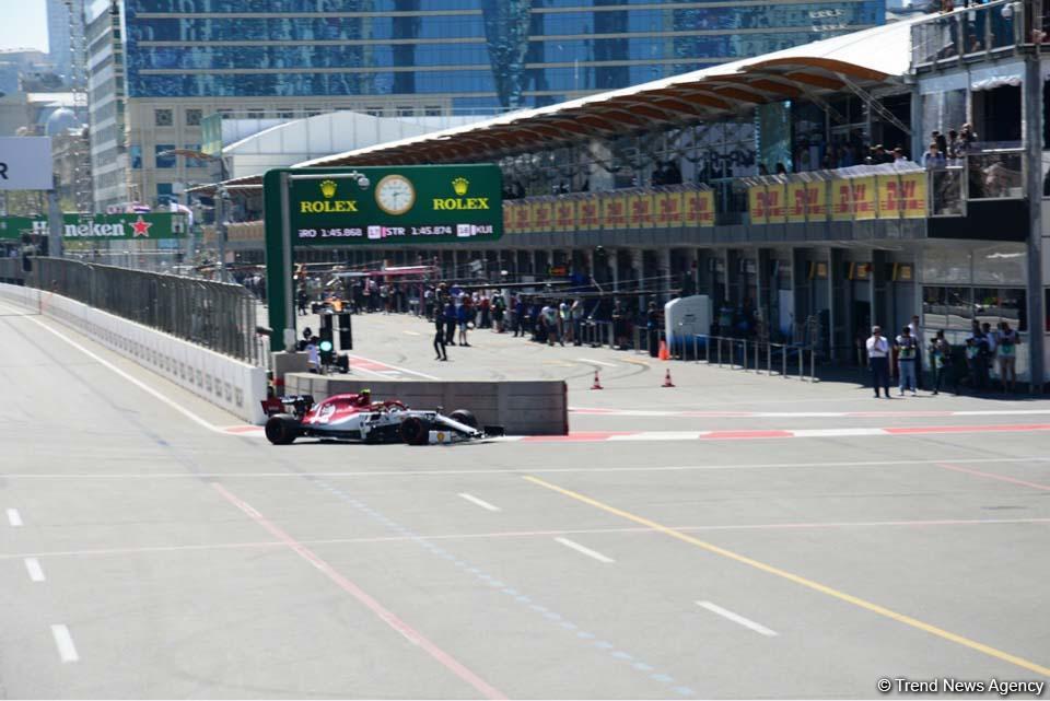F1® Qualifying Session of Formula 1 SOCAR Azerbaijan Grand Prix 2019 ...