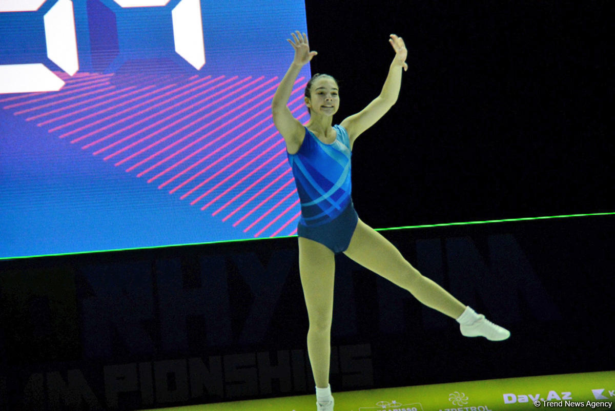 Training underway in Baku for European Aerobic Gymnastics Championships ...