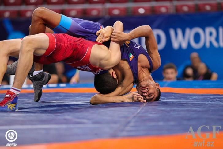 Azerbaijani wrestler becomes world champion [PHOTO]